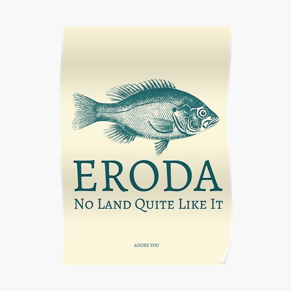 "ERODA No Land Quite Like It Harry Styles Adore You" Poster for Sale by ...