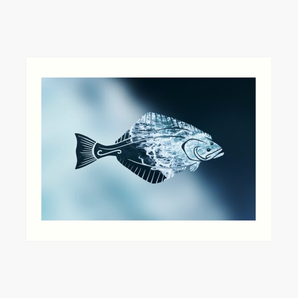 "Alaskan Halibut " Art Print for Sale by griffingphoto | Redbubble