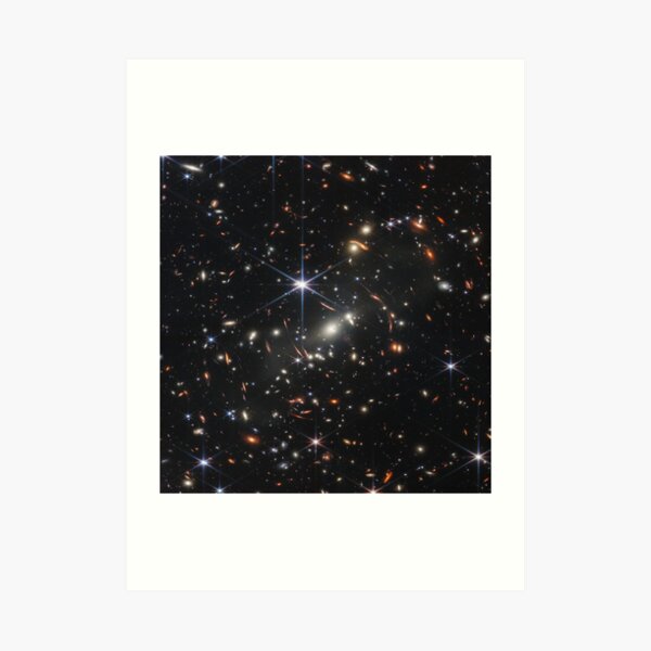 Lámina artística «Cúmulo de galaxias JWST de la NASA SMACS 0723 ...