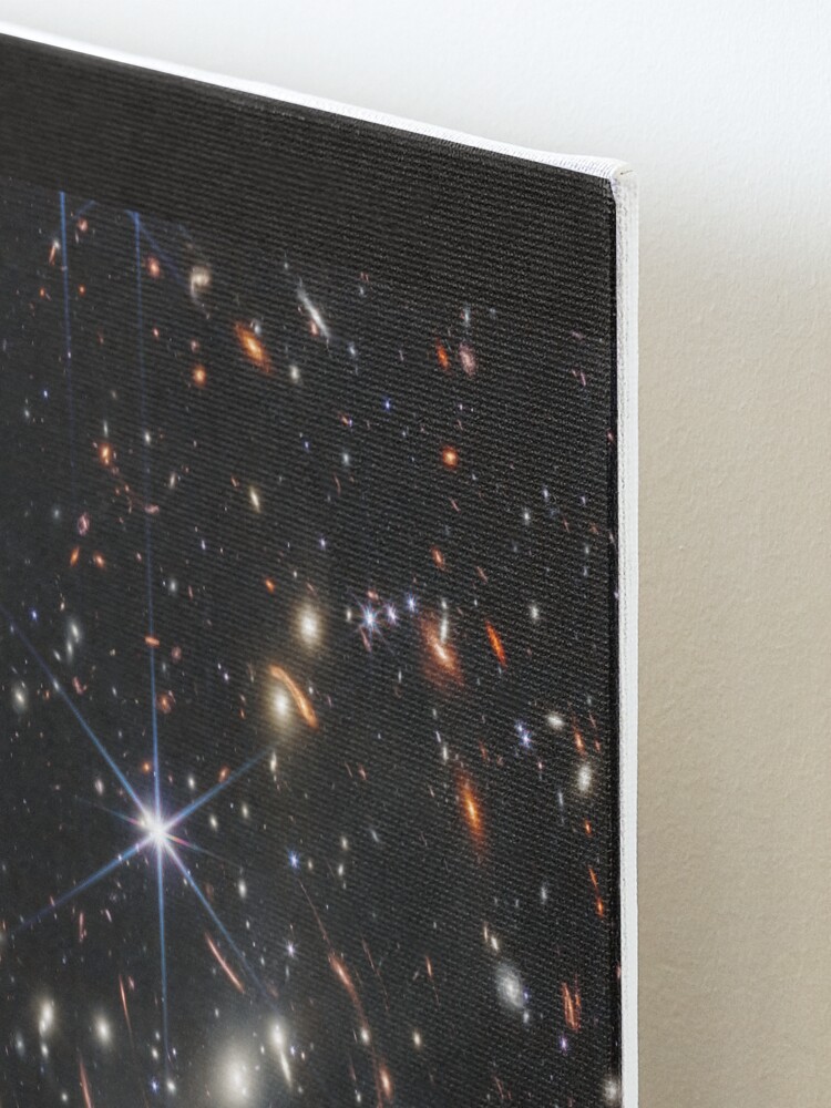 Lámina montada «Cúmulo de galaxias JWST de la NASA SMACS 0723, conocido ...