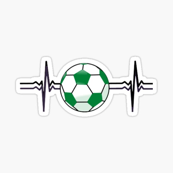 "Football pulse" Sticker for Sale by Aaminkhadar | Redbubble