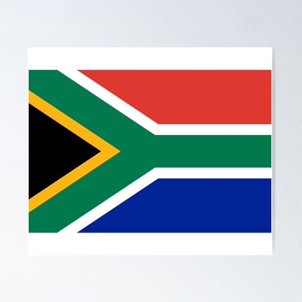 "South African Springboks Flag" Poster for Sale by deanworld | Redbubble