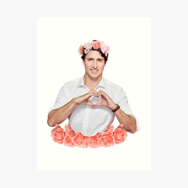 "Justin Trudeau " Art Print for Sale by Cheerhio | Redbubble
