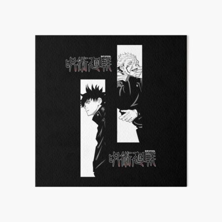 "Anime manga black & white cartoon boy" Art Board Print for Sale by ...