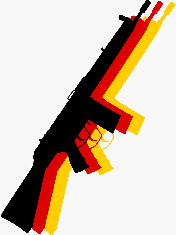 "HK G3 Battle Rifle" Sticker for Sale by WarrenVance | Redbubble