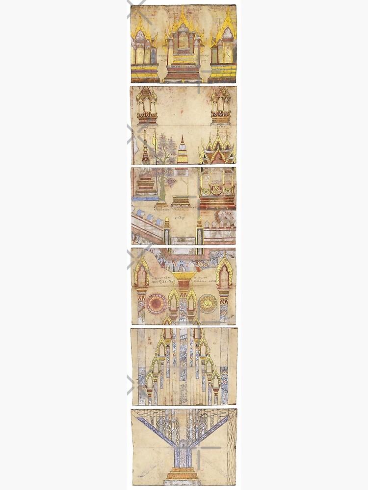 Lámina fotográfica «Dhammasangani - Ilustraciones de los diferentes ...