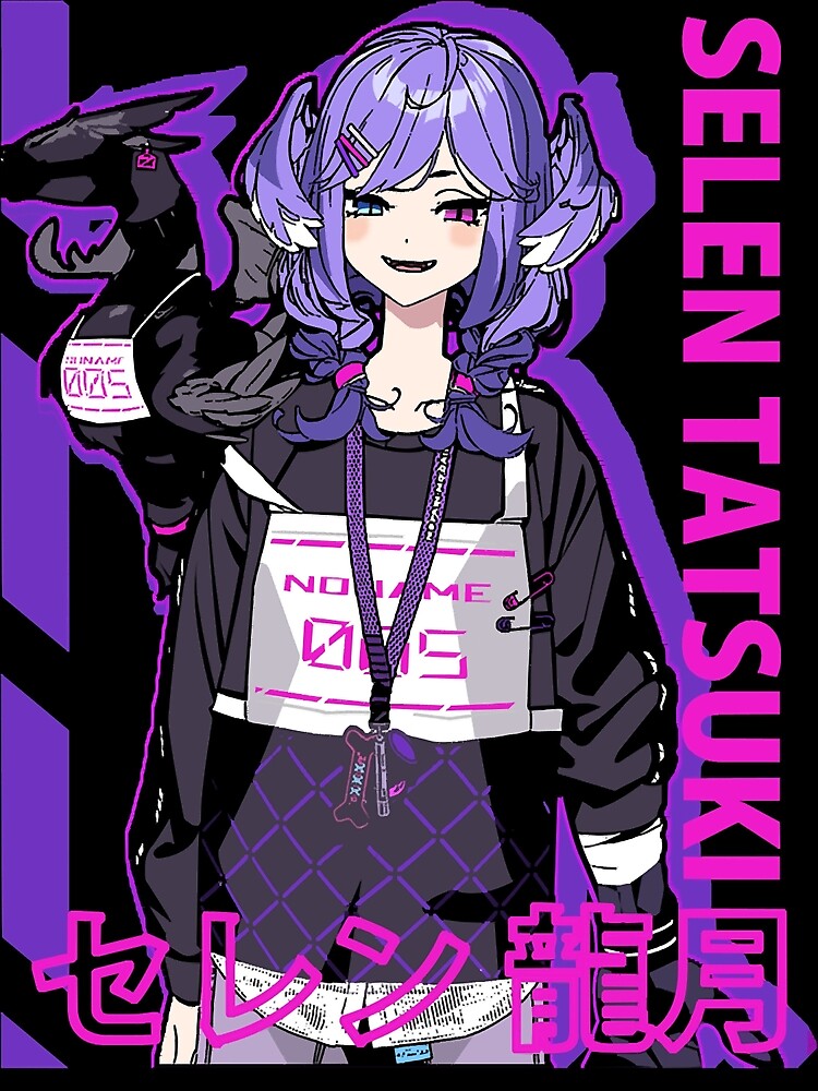 "Nijisanji EN Selen Tatsuki" Art Print for Sale by RobertVictor | Redbubble