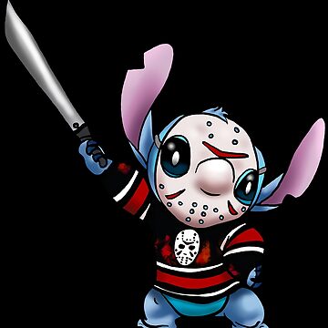 Kinder T-Shirt for Sale mit "Stitch Jason Voorhees Stitch/Designs für ...