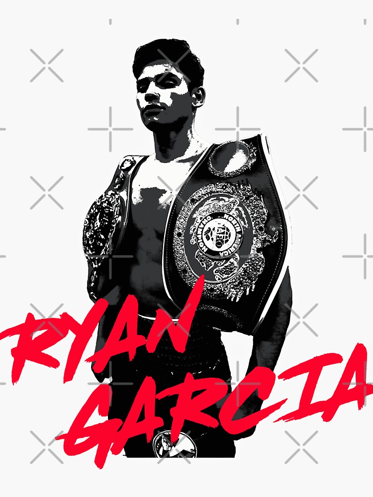 "Gift For Men Boxing Ryan Garcia" Sticker for Sale by HerrOlafMarx ...