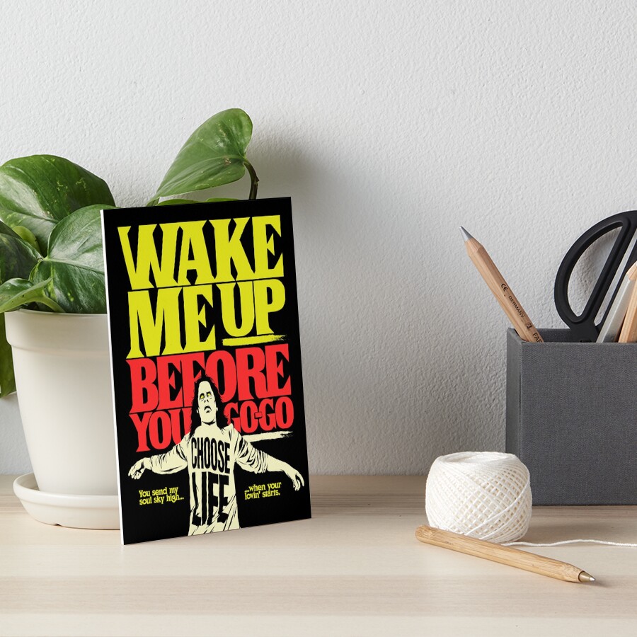 "Wake Me Up" Art Board Print for Sale by butcherbilly | Redbubble