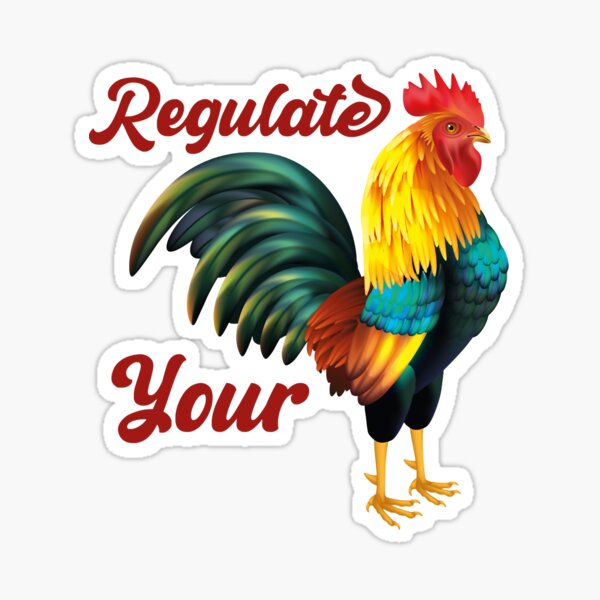 "Regulate Your Cock- Funny Women's Rights " Sticker for Sale by ...