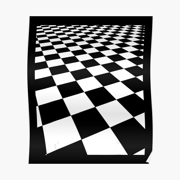 "Checkers Board Checkerboard Boardgames Lovers" Poster for Sale by ...