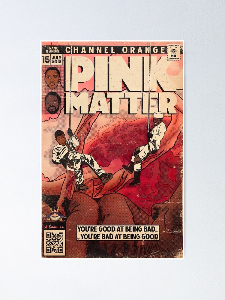 "The Pink Matter" Poster for Sale by 72janafrueh | Redbubble
