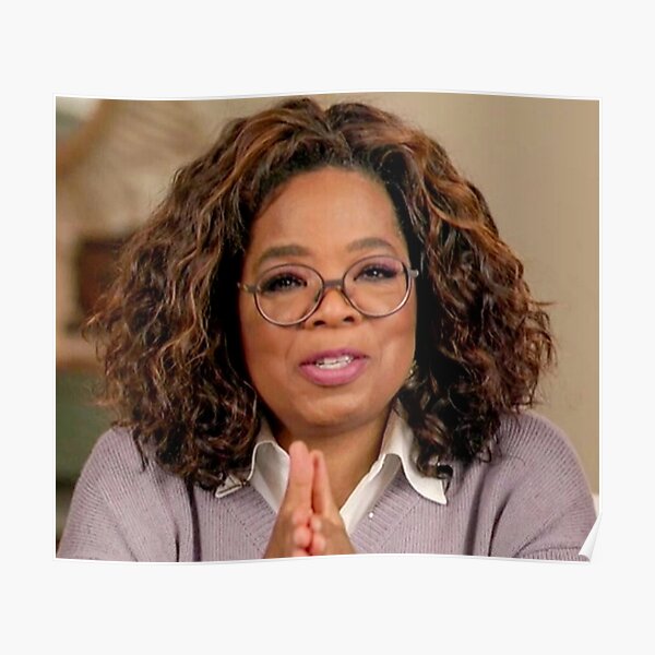 "Oprah Winfrey talk show host" Poster for Sale by Sale400 | Redbubble