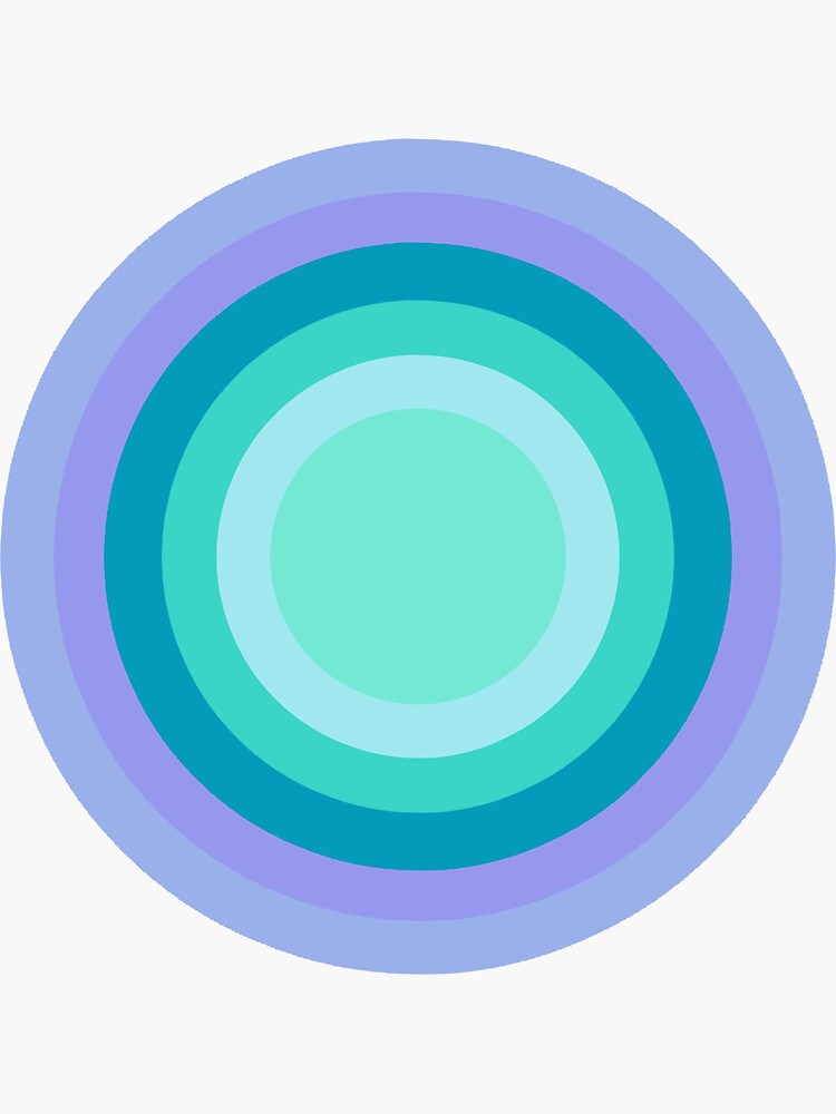 "Neptunic Pride Flag Circle" Sticker for Sale by kiippers | Redbubble