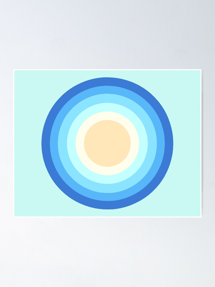 "Uranic Pride Flag Circle" Poster for Sale by kiippers | Redbubble