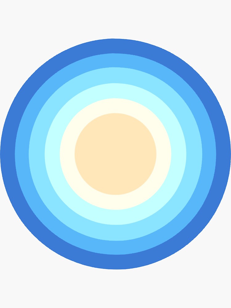 "Uranic Pride Flag Circle" Sticker for Sale by kiippers | Redbubble