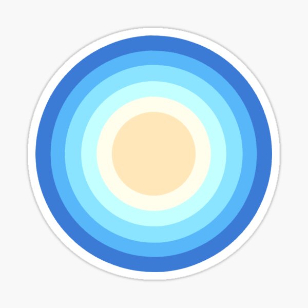 Uranic Pride Flag Circle Sticker For Sale By Kiippers Redbubble