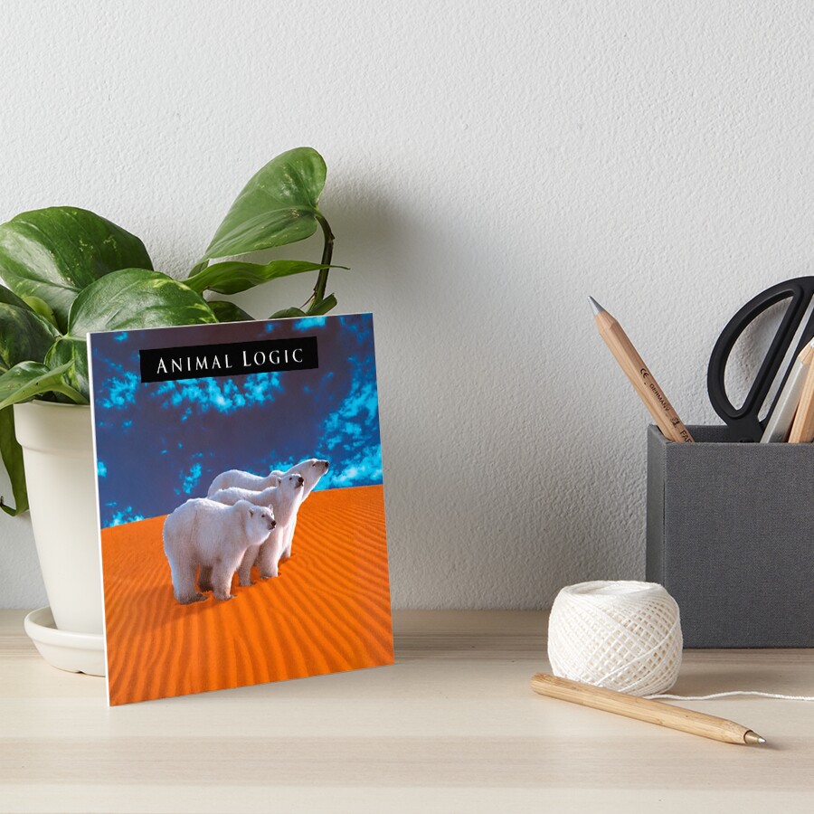 "vol 1. Animal Logic poster: Animal Logic II vintage" Art Board Print ...