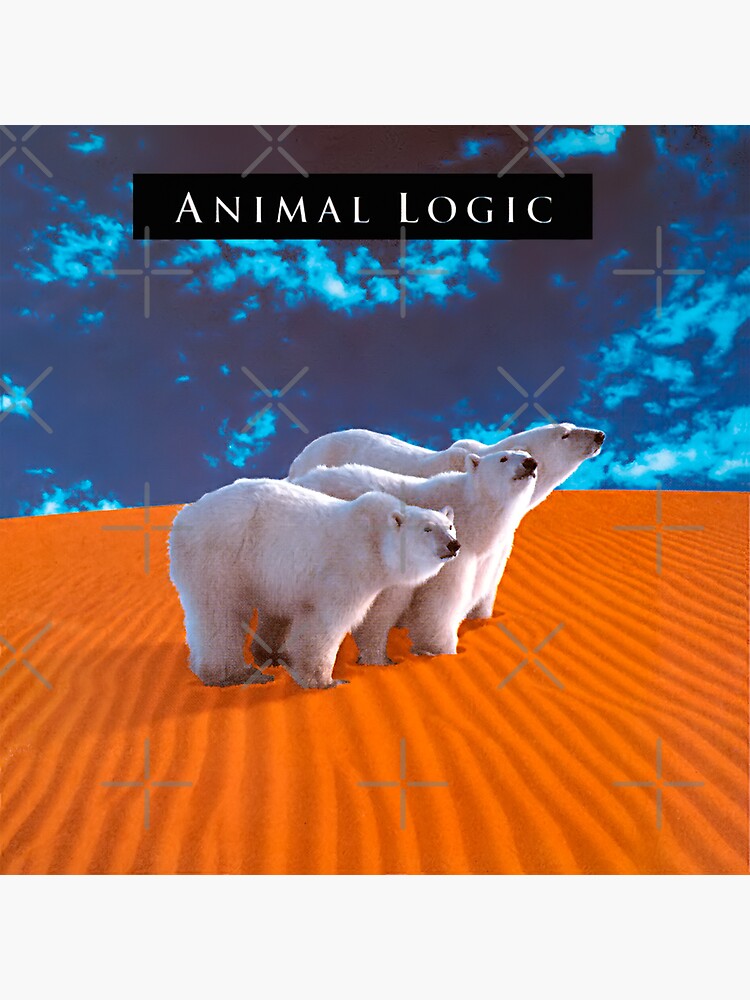 "vol 1. Animal Logic poster: Animal Logic II vintage" Sticker for Sale ...