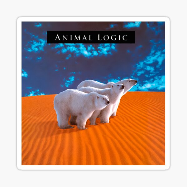"vol 1. Animal Logic poster: Animal Logic II vintage" Sticker for Sale ...