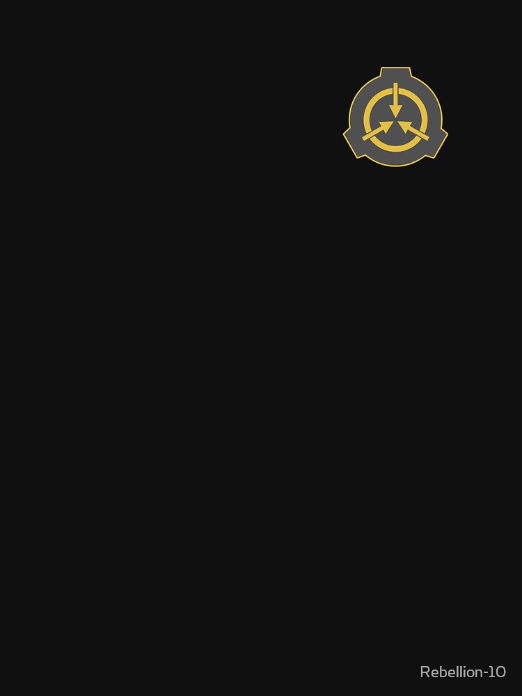 "SCP Foundation Yellow symbol" T-shirt for Sale by Rebellion-10 ...