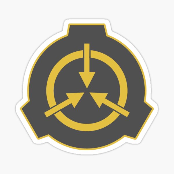"SCP Foundation Yellow symbol" Sticker for Sale by Rebellion-10 | Redbubble