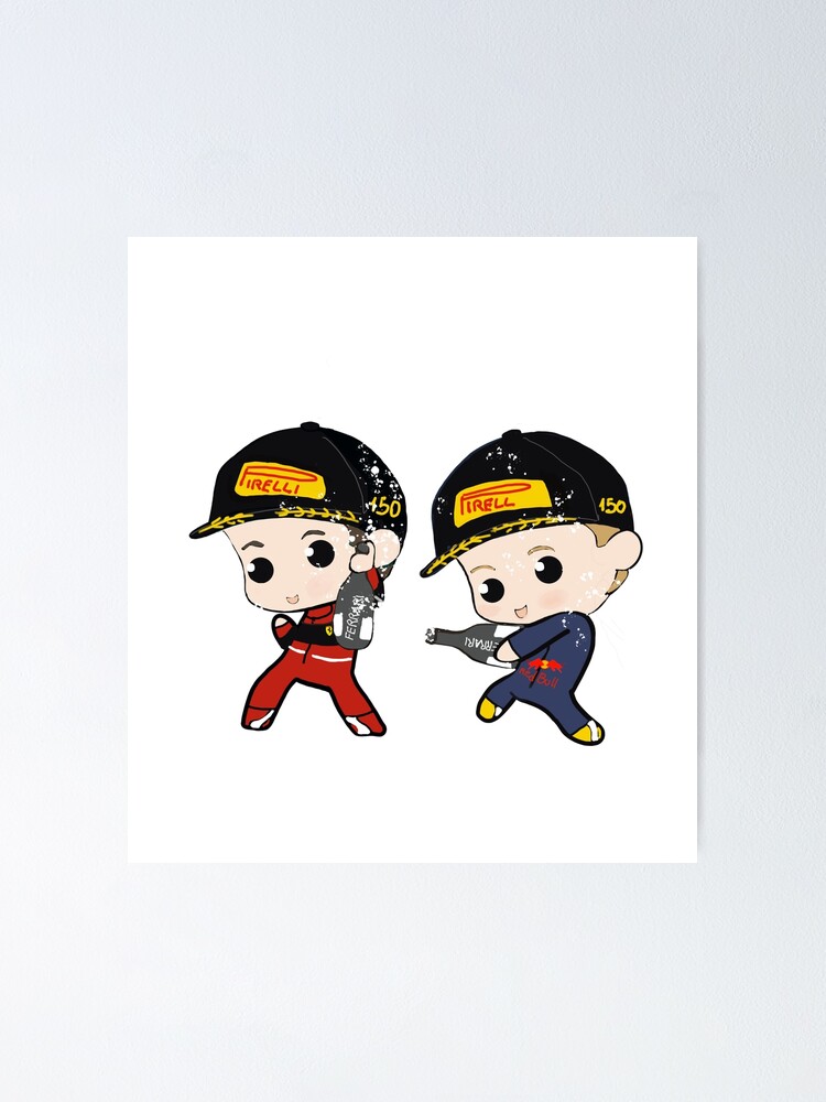 "Happy Max & Charles" Poster for Sale by cutedrivers | Redbubble
