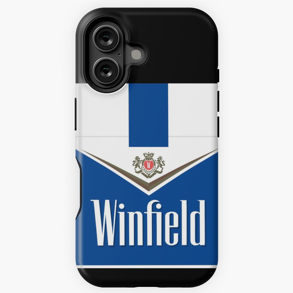 "WINFIELD BLUE" Sticker for Sale by mooseytapeworm | Redbubble