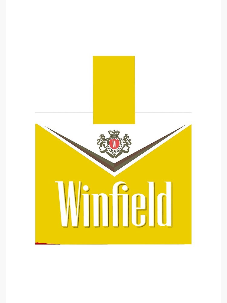 "WINFIELD GOLD" Spiral Notebook for Sale by mooseytapeworm | Redbubble