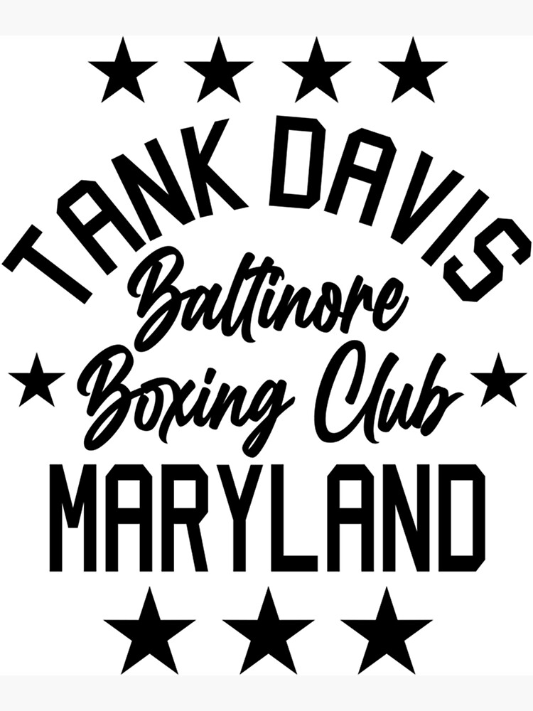 "GTD - Boxing club " Poster for Sale by HubmanCoop | Redbubble