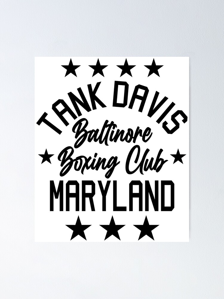 "GTD - Boxing club " Poster for Sale by HubmanCoop | Redbubble