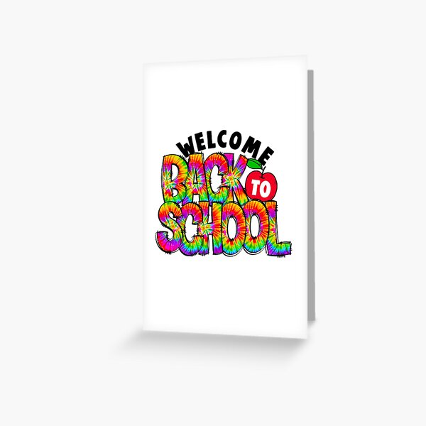 "Welcome Back to School 2022-23 School Year" Greeting Card for Sale by ...
