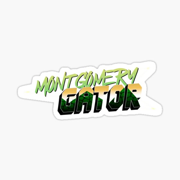 "Montgomery Gator Fnaf " Sticker for Sale by SKSoumen | Redbubble