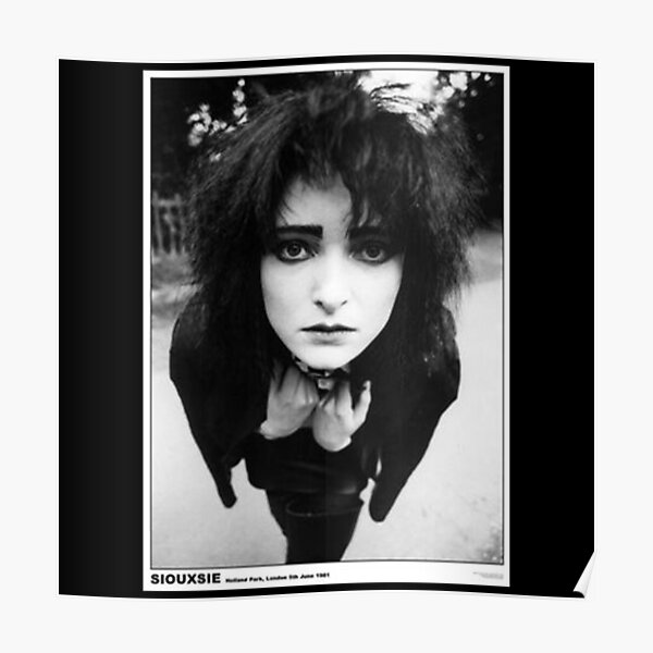 "vol 1. Siouxsie and the Banshees poster: Siouxsie, Holland, Park ...
