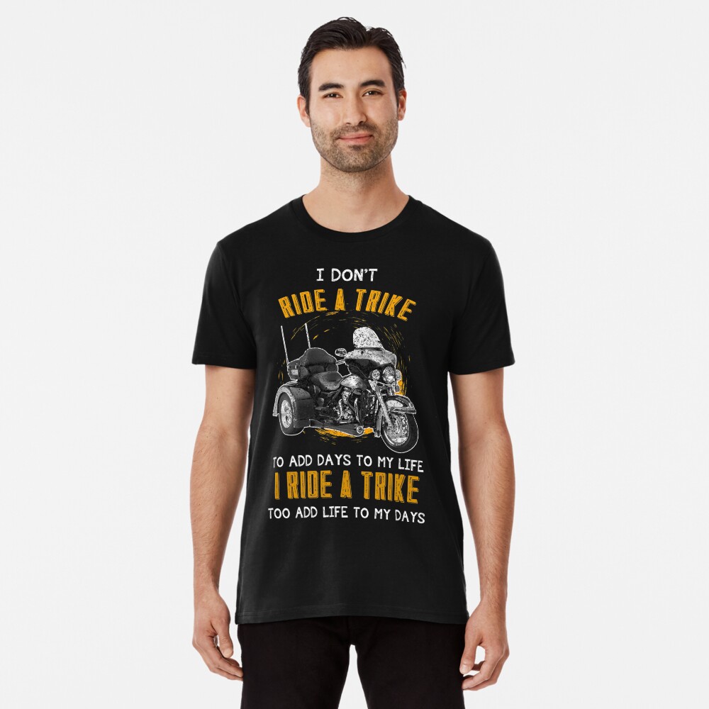 "Triker Three Wheeler Motortrike Gift I Ride A Trike" Sticker for Sale ...