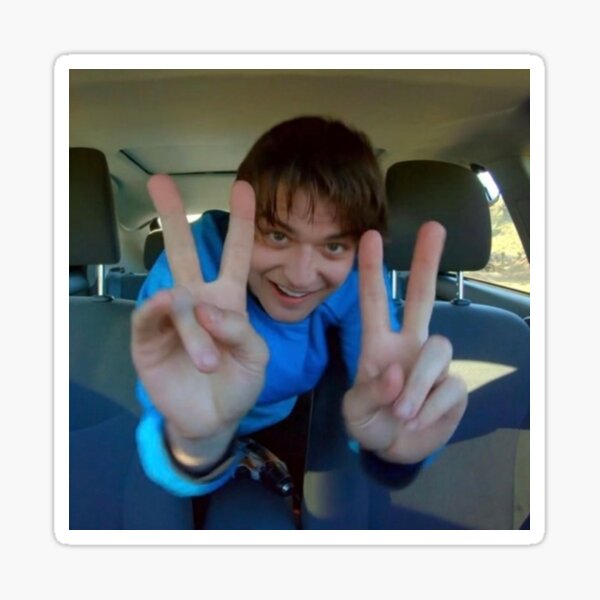 "kurt kunkle" Sticker for Sale by Yasmmen | Redbubble