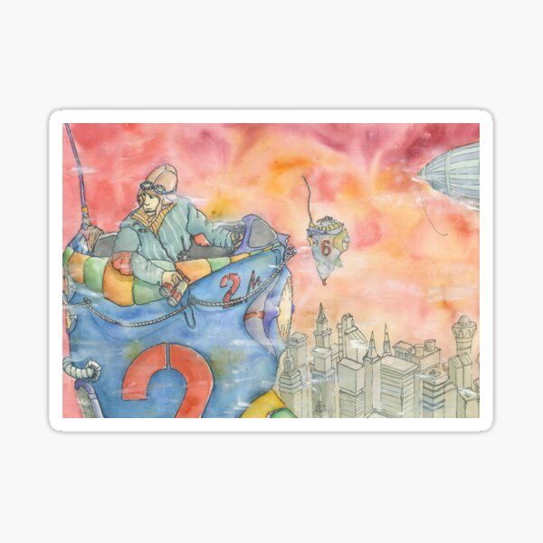 "The watchman" Sticker for Sale by thindesign | Redbubble