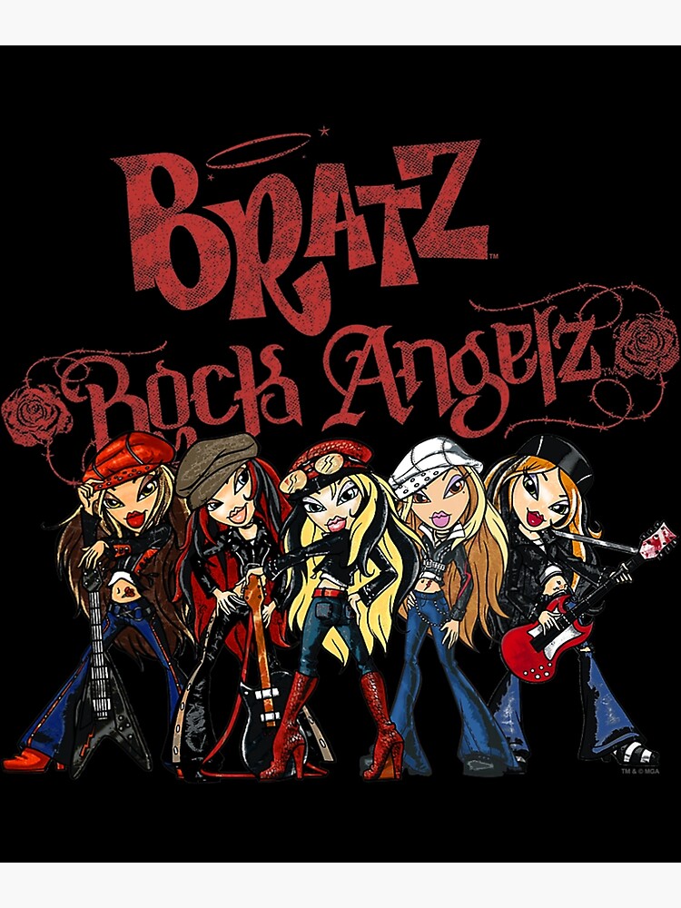 "Bratz Rock Angelz Group Shot" Poster for Sale by dramaticpayment ...