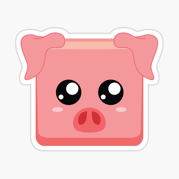 "Cute little Pigs stickers" Sticker for Sale by Bouhrara | Redbubble