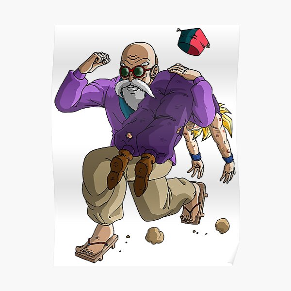 "run goku sick art" Poster for Sale by ellielenon | Redbubble