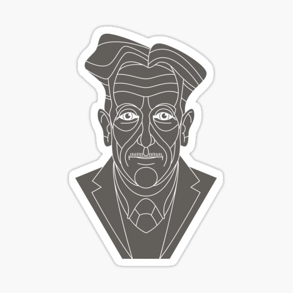"George Orwell" Sticker for Sale by jholbo | Redbubble