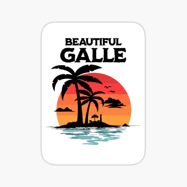 "Galle | Sri Lanka tourism | Sri Lanka traveling" Sticker for Sale by ...