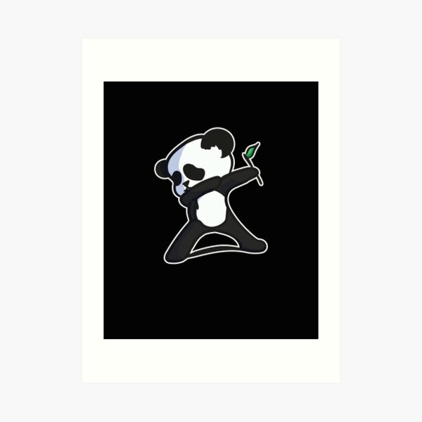 "Dabbing panda funny Panda Dab Art!" Art Print by pastaneruda | Redbubble