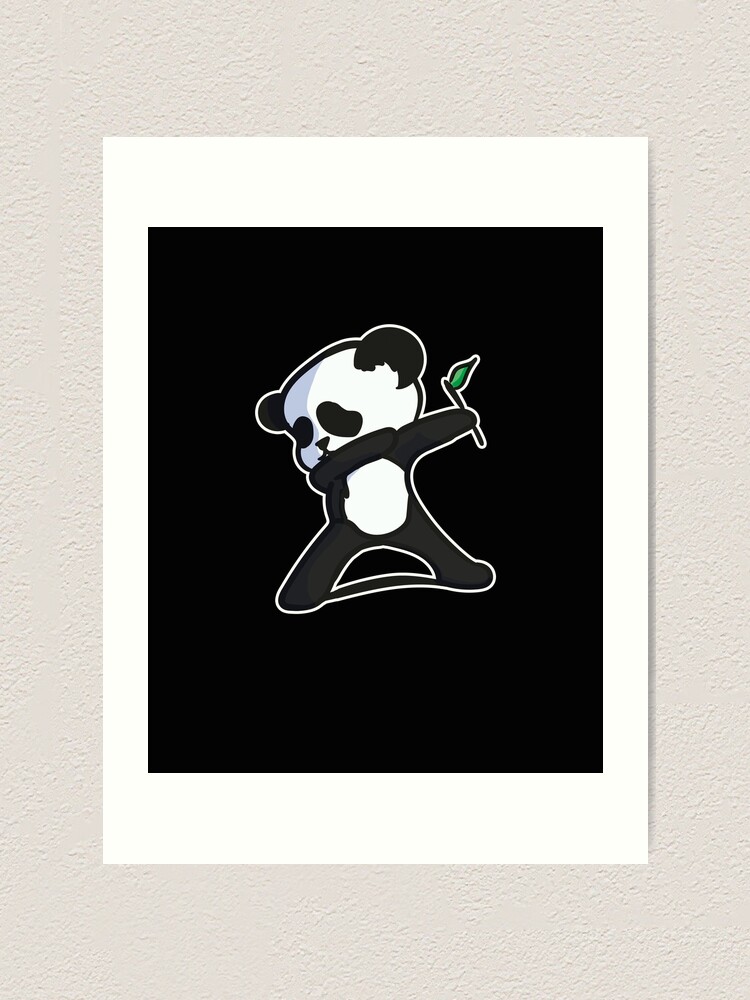 "Dabbing panda funny Panda Dab Art!" Art Print by pastaneruda | Redbubble