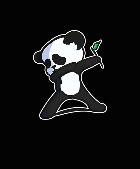 "Dabbing panda funny Panda Dab Art!" Poster by pastaneruda | Redbubble