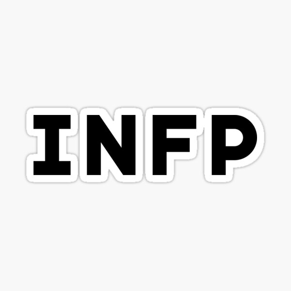 "MBTI - INFP" Sticker for Sale by Astells-Shop | Redbubble