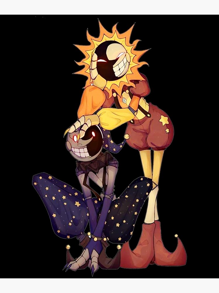Fnaf Security Breach Sun And Moon - Sunnydrop III Premium Matte ...
