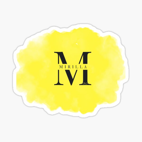 "MIRILLA" Sticker for Sale by MirillaShop | Redbubble