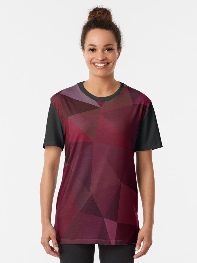 "Abstract print geometrical pattern of triangles polygon. Fabric design ...